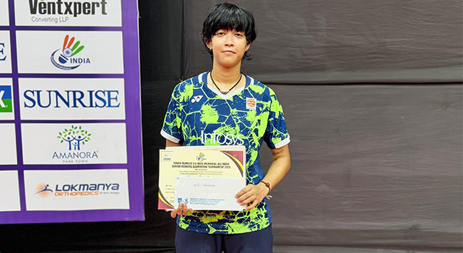 Ashmita Chaliha, Active player won Gold at the All India Badminton ...