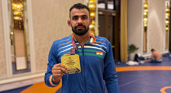 Jaideep - Gold in 74 kg