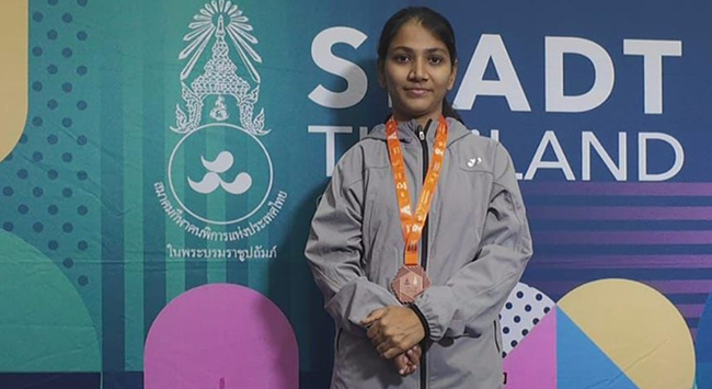 Sarumathi Govindaraj – Bronze in WS - SU 5